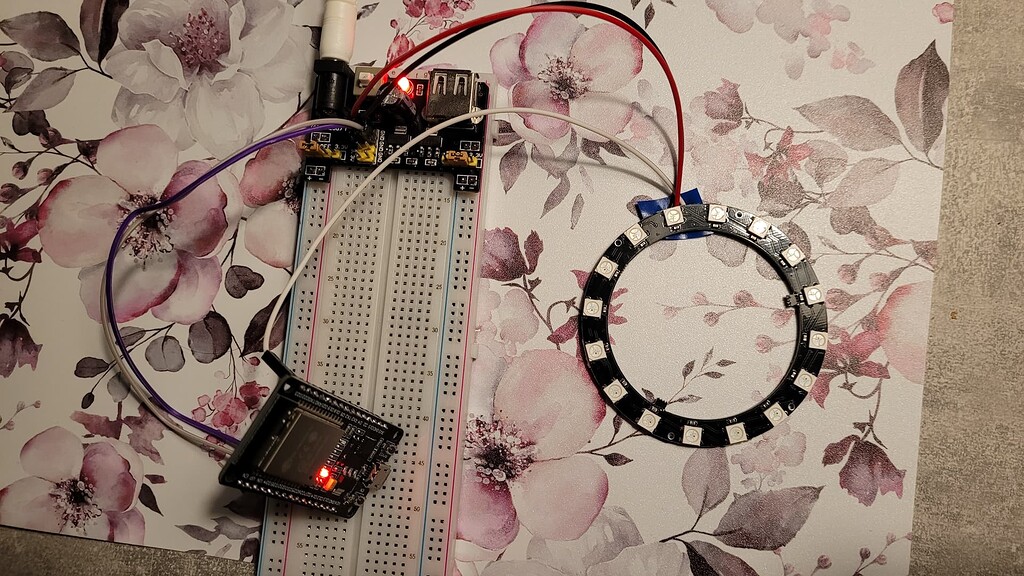 ESPHome + ESP32 + LED WS2812B - Urządzenia - ArturHome