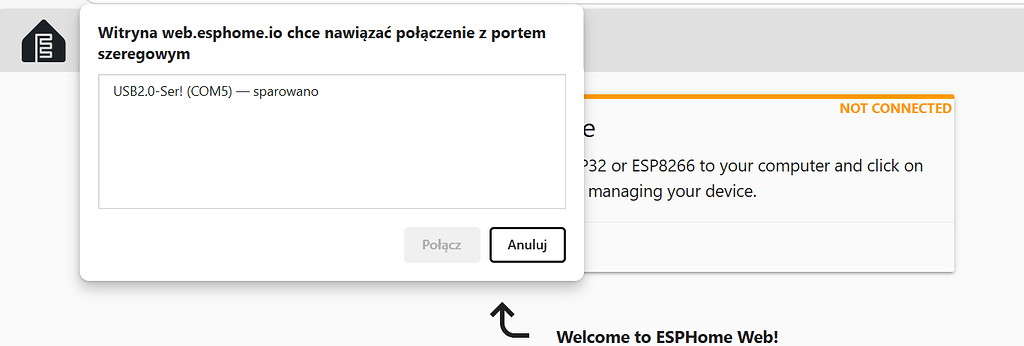ESPHome - kłopot z transferem wsadu na płytkę ESP8266 D1mini - ESPHome ...